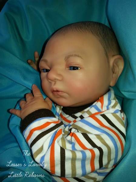 Zion by Jennifer Lesser of The Lesser's Lovely Little Reborns - reborns.com