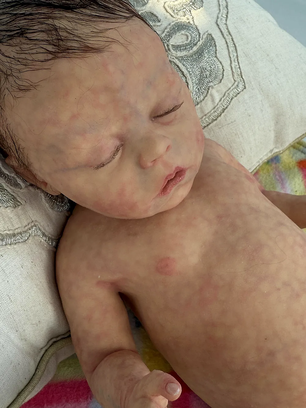Bow silicone reborn doll by Chloe Georgina | Pink Dragonfly Nursery