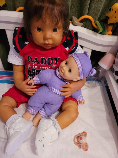 Charla by Ana Gagnon from Lil Papus babies on Reborns