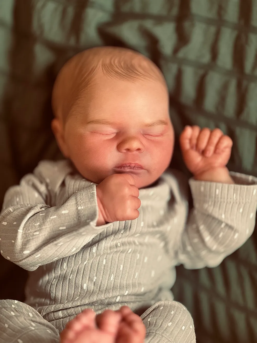 Jade Pre-owned Reborn Baby Doll by Gracie Koebel | Mom Petit Chou Nursery