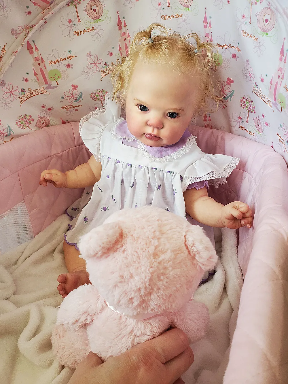 Crystal pre-owned reborn doll by Annlee Spencer | Nursery Rhyme Reborn ...