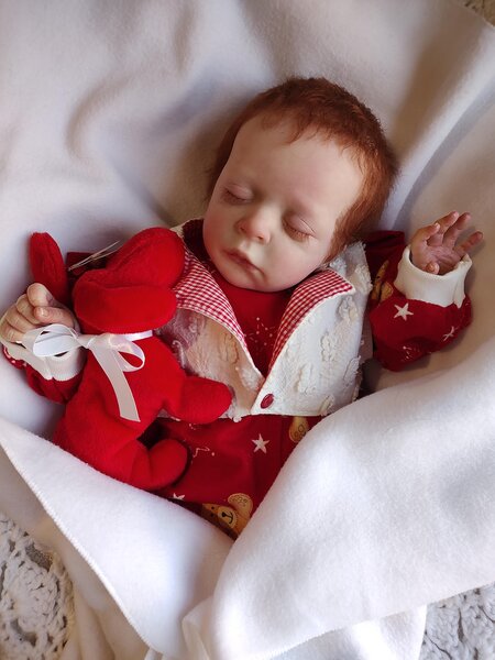 Jude Ginger by Kathleen Corcoran from Forever Babies on Reborns