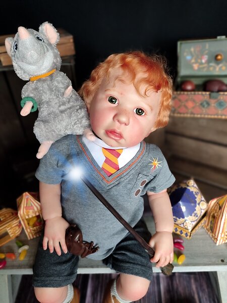 Ron Weasley by Clare Brackett from Baby Cove on Reborns