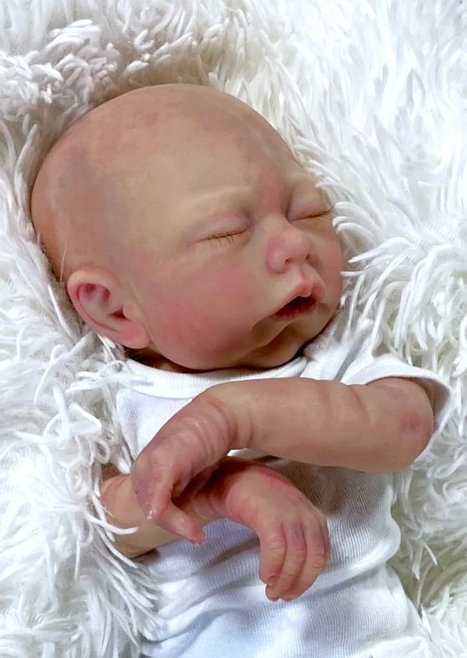 Blake silicone reborn doll by Sherry Bowden | Shade Tree Creations