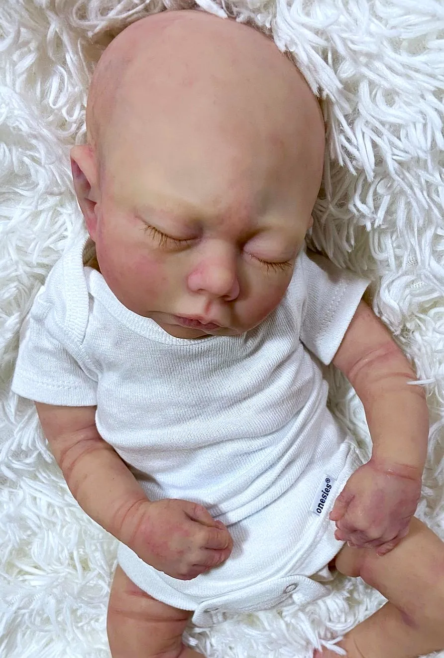 Blake silicone reborn doll by Sherry Bowden | Shade Tree Creations