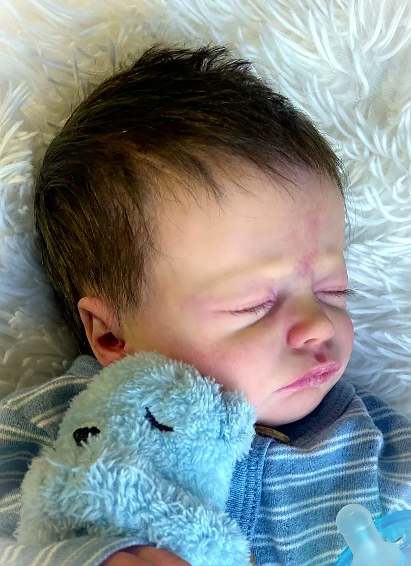 Presley Silicone Reborn Baby Doll by Sherry Bowden | Shade Tree Creations