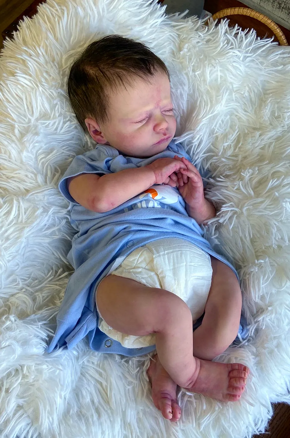 Presley Silicone Reborn Baby Doll by Sherry Bowden | Shade Tree Creations