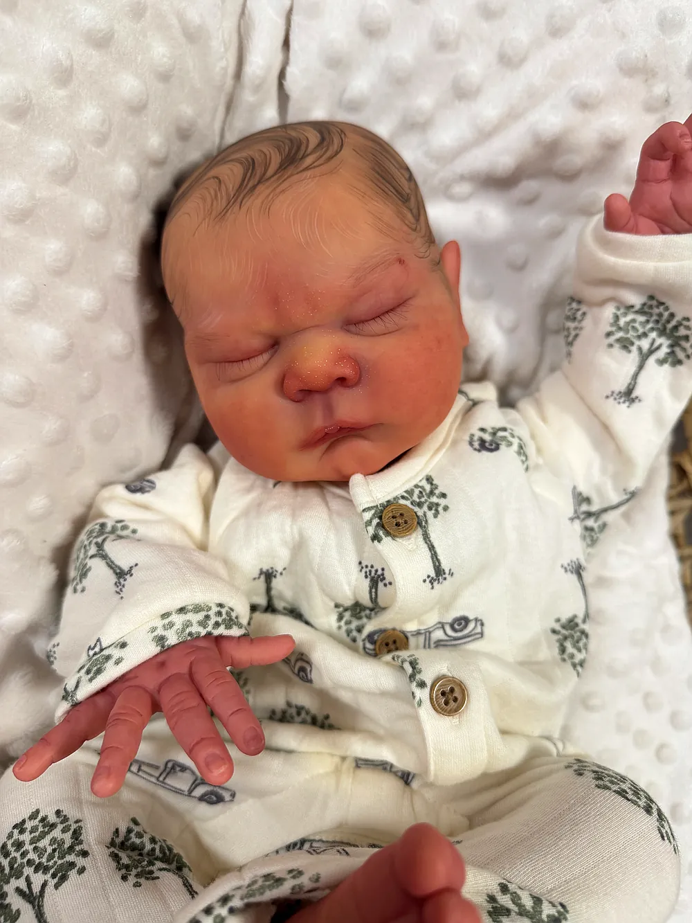 Ravy reborn doll for sale by Brenna Marie Kurker | Layla Bugs Nursery