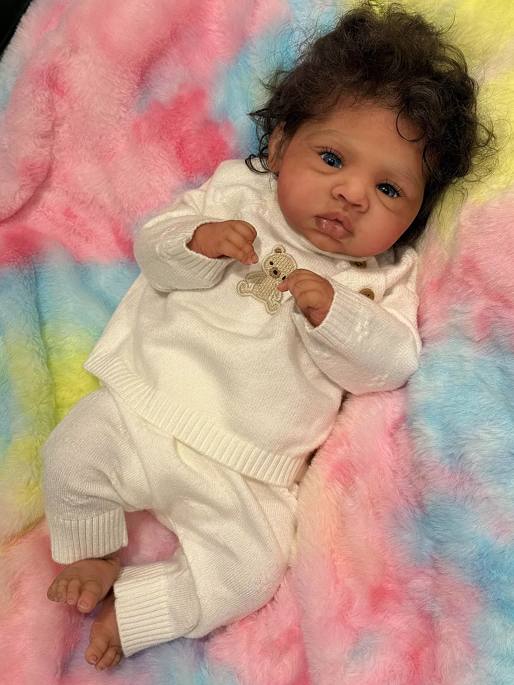 River silicone reborn doll by Carol Manoukian | Caroline's Touch Art Dolls