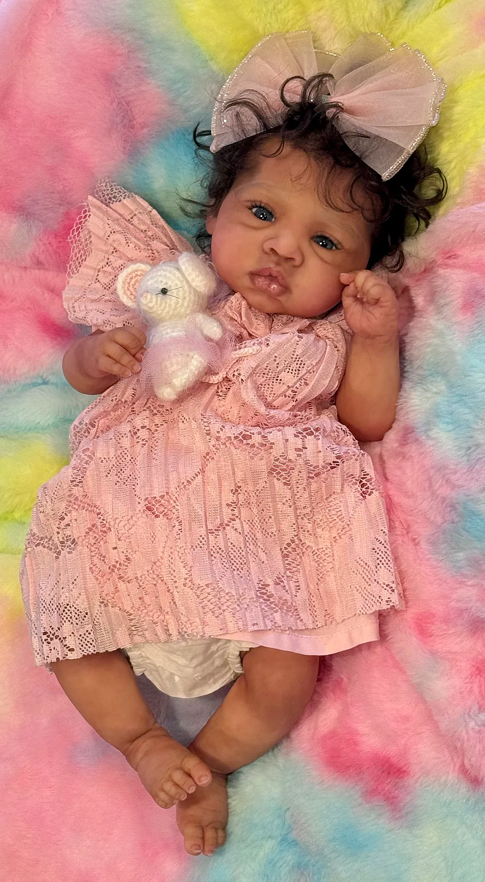 River silicone reborn doll by Carol Manoukian | Caroline's Touch Art Dolls