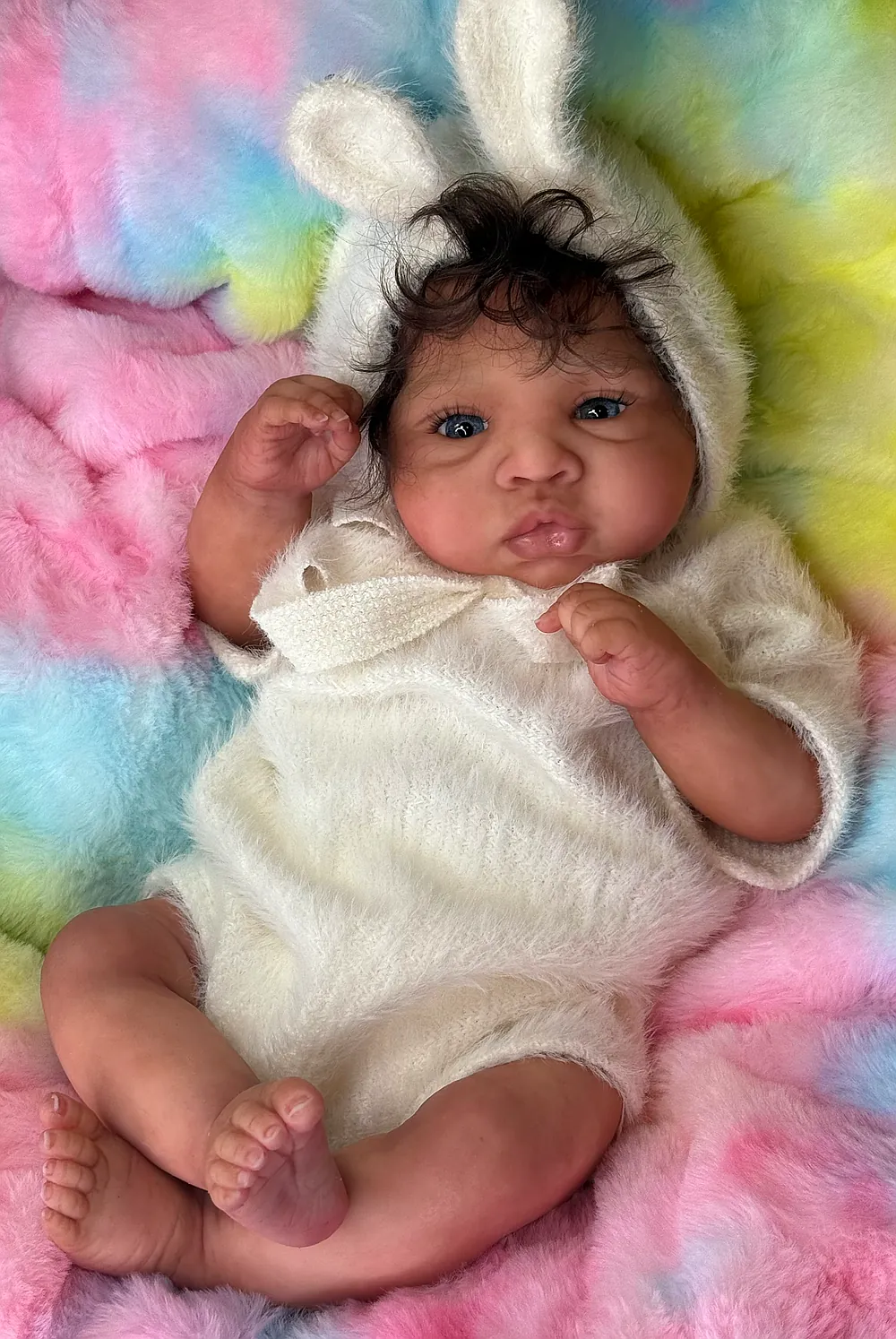 River silicone reborn doll by Carol Manoukian | Caroline's Touch Art Dolls