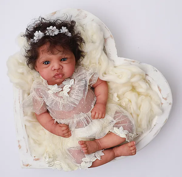 River silicone reborn doll by Carol Manoukian | Caroline's Touch Art Dolls