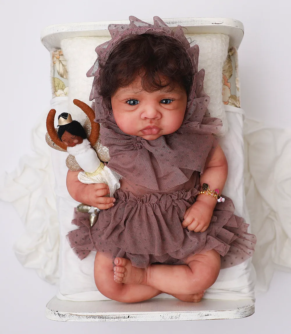 River silicone reborn doll by Carol Manoukian | Caroline's Touch Art Dolls