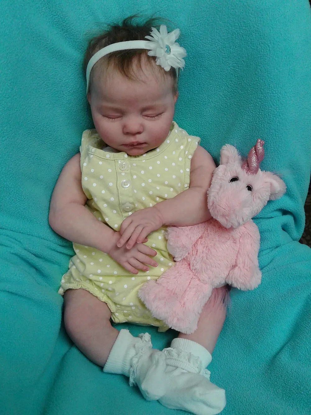 Maria Silicone Reborn Baby Doll by Laurie Heilman | Reborn Babies by 909