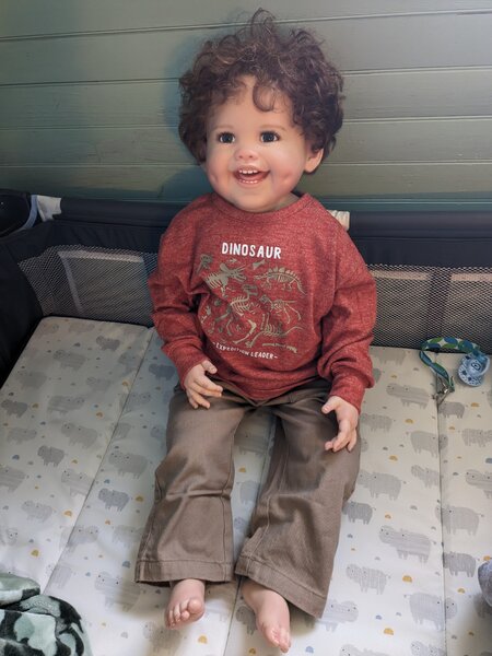 Dimples by Katrina J McMichael from Kat's Cradle on Reborns