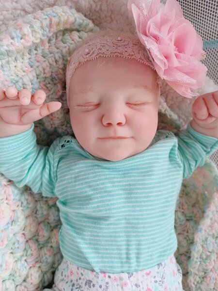 Albino June by Whitney Caudill of Stork Mommy Reborn Nursery - reborns.com