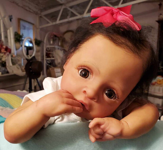 Colin reborn doll by Linda Huddleston | LOTTY B'S REBORN NURSERY