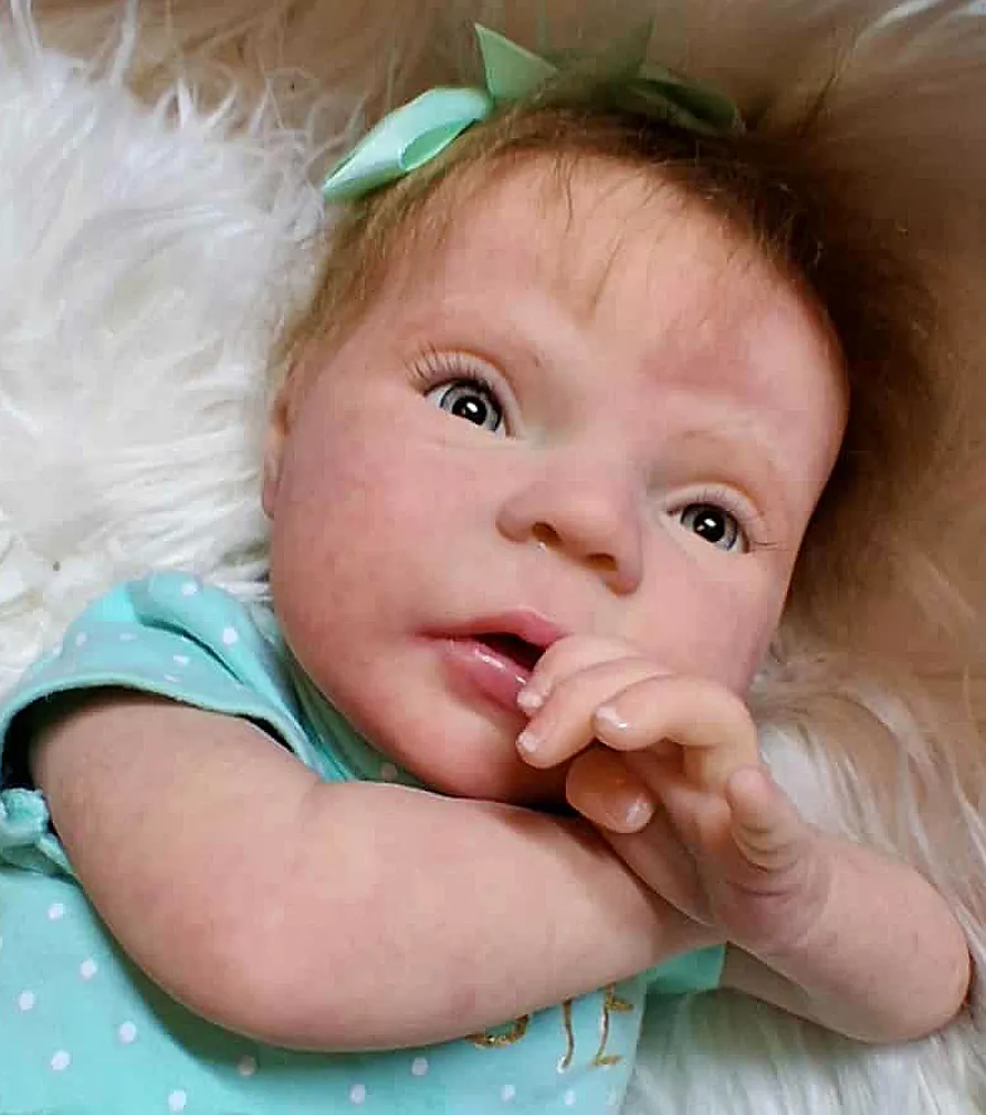 Mayven Reborn Baby Doll by Linda Huddleston | Lotty B's Reborn Nursery
