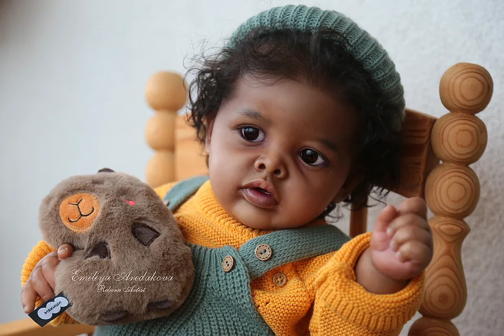 Benjamin reborn doll by Emiliya Aredakova
