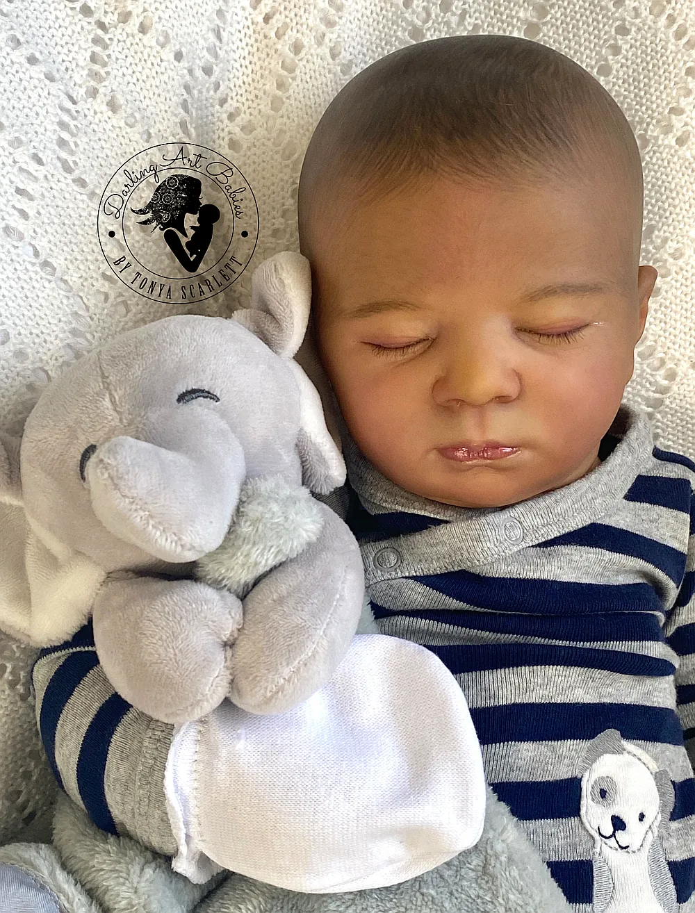 Alexa cuddle reborn doll by Tonya Scarlett | Darling Art Babies