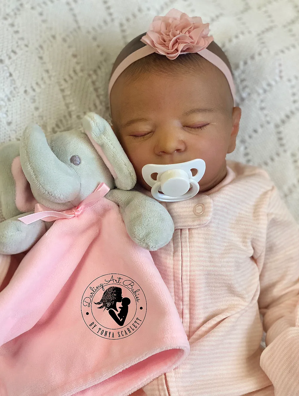Alexa cuddle reborn doll by Tonya Scarlett | Darling Art Babies