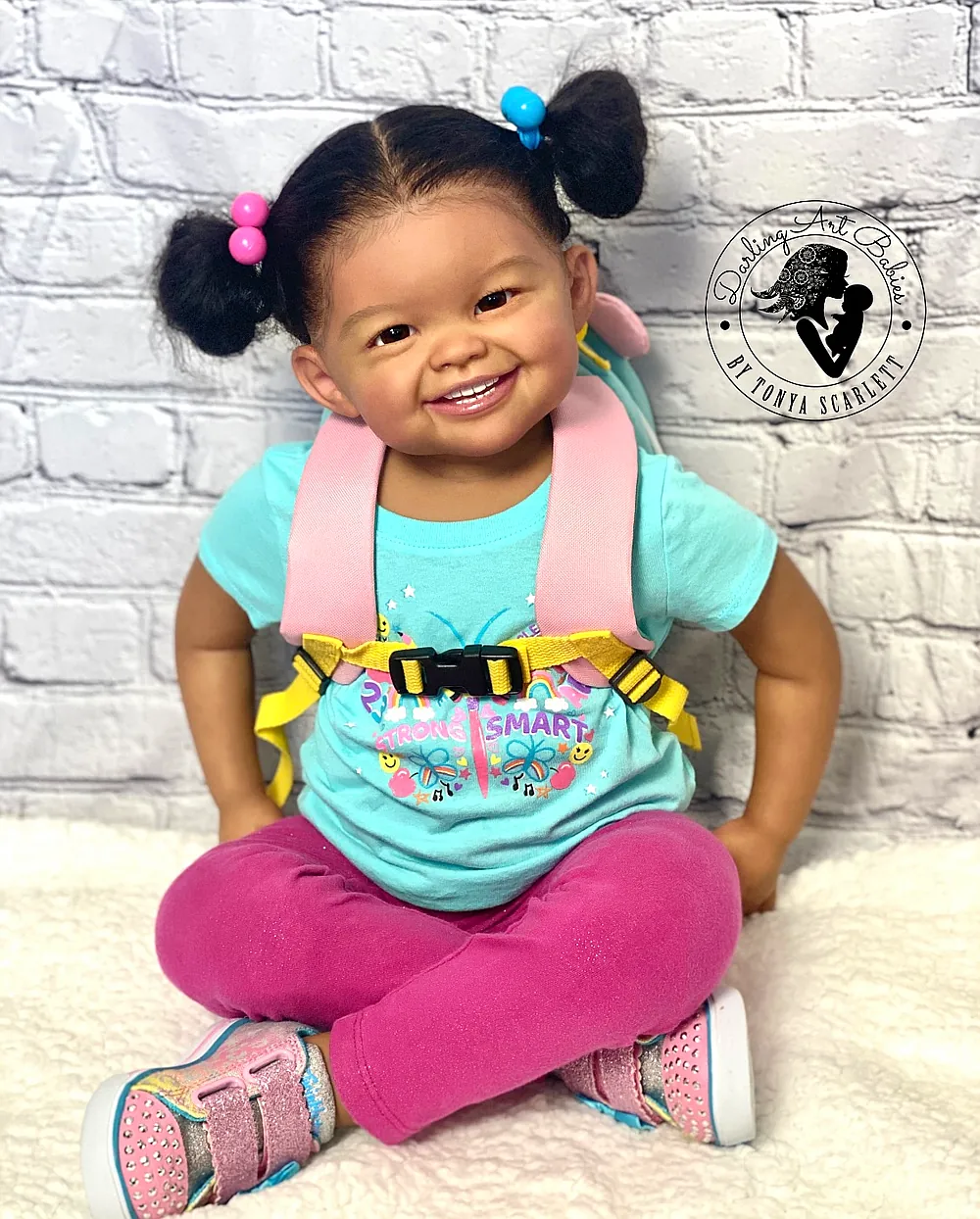 Machiko reborn doll by Tonya Scarlett | Darling Art Babies