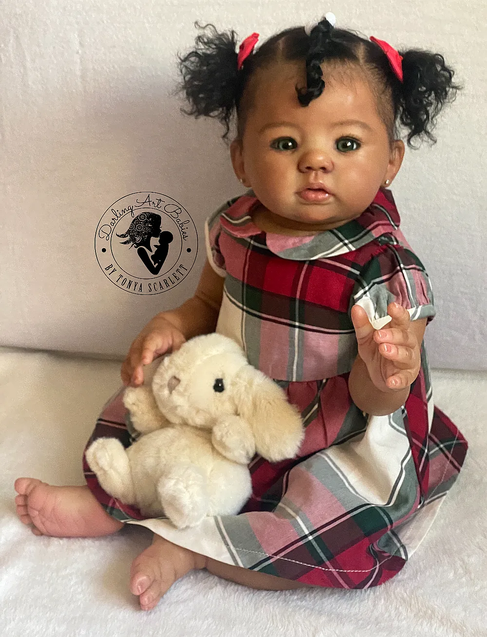 Abigail pre-owned reborn doll by Tonya Scarlett | Darling Art Babies