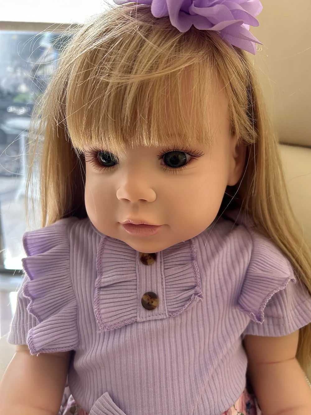 Lily pre-owned reborn doll by Nancy Wheeler | Charlene Gilcreast