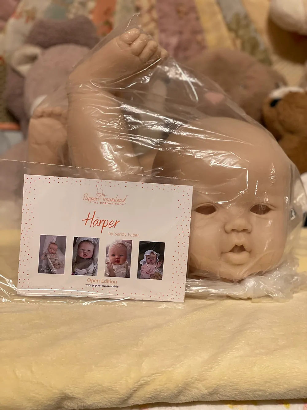 Harper Reborn Doll Kit by Billie Kramer | Reborns by Billie