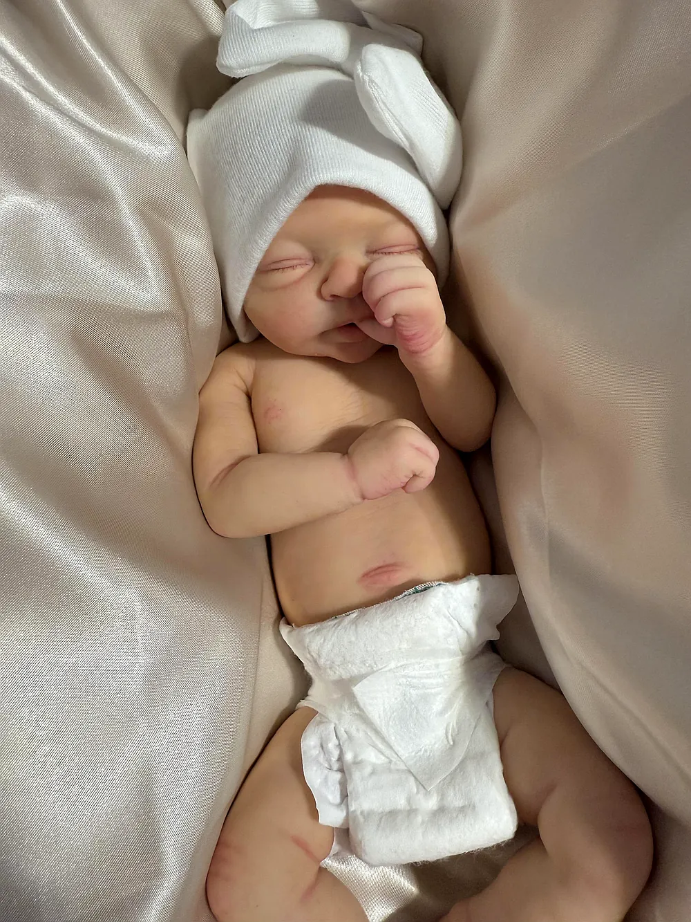 Amelia Silicone Reborn Baby Doll by Elie’s Enchanted Cradle | Eugenia ...