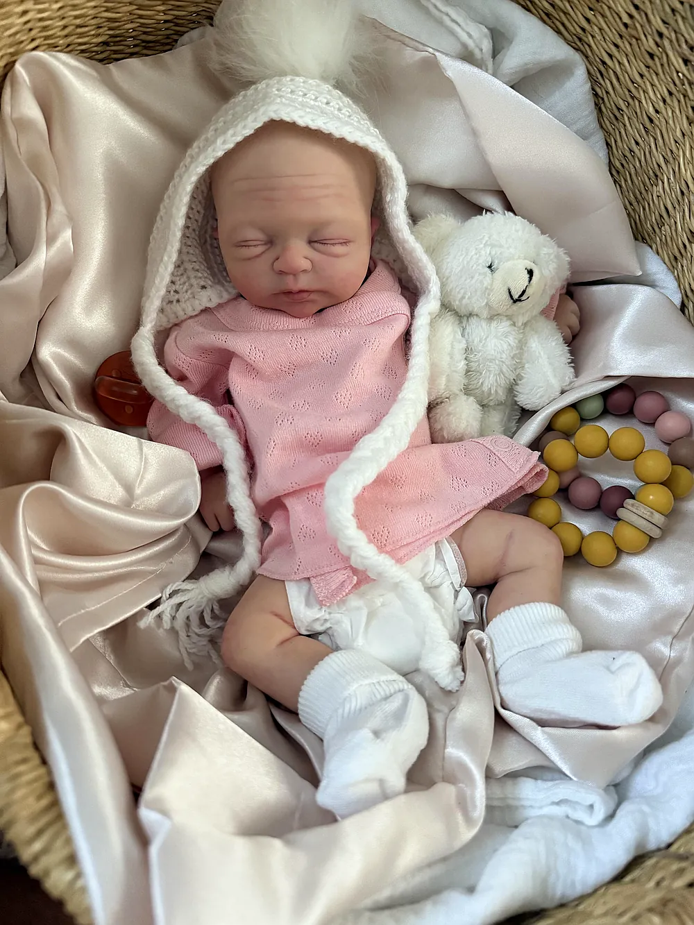 Amelia Silicone Reborn Baby Doll by Elie’s Enchanted Cradle | Eugenia ...