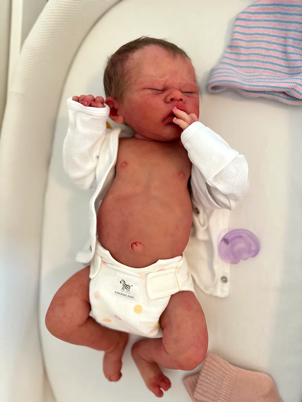 Olivia Pre-owned Reborn Baby Doll by Daniela Ardelean | Moms_love_reborns
