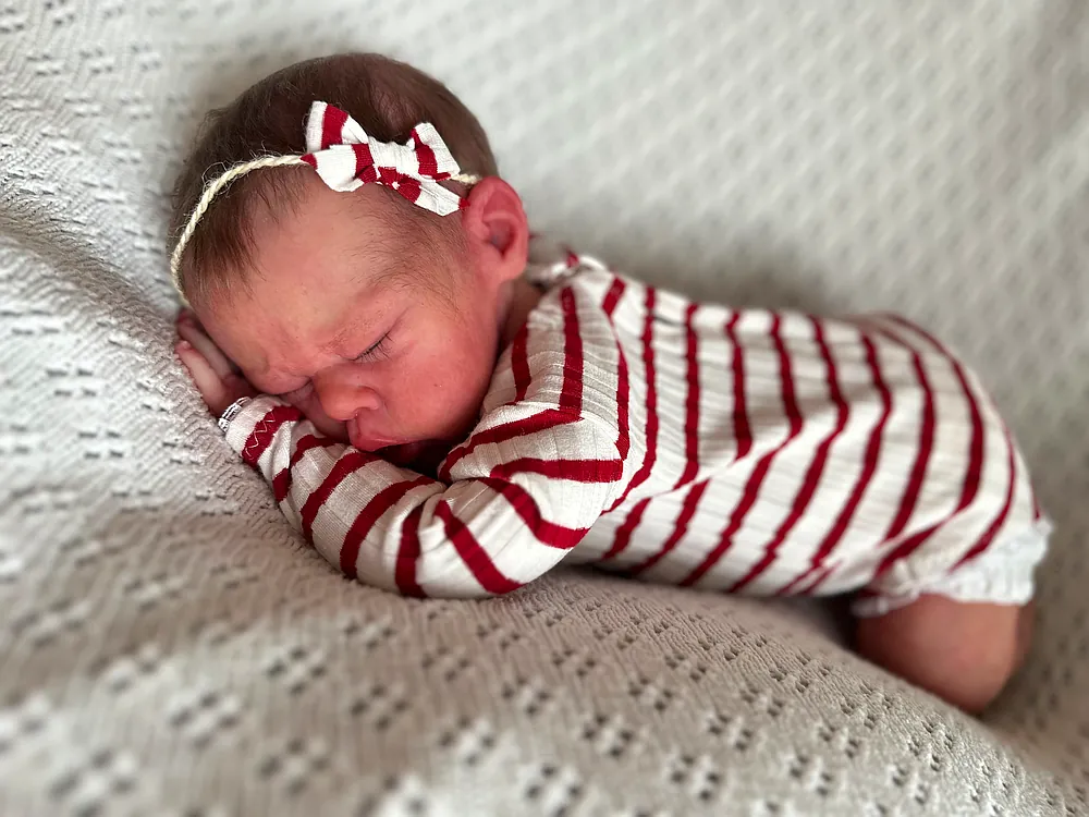 Olivia Pre-owned Reborn Baby Doll by Daniela Ardelean | Moms_love_reborns