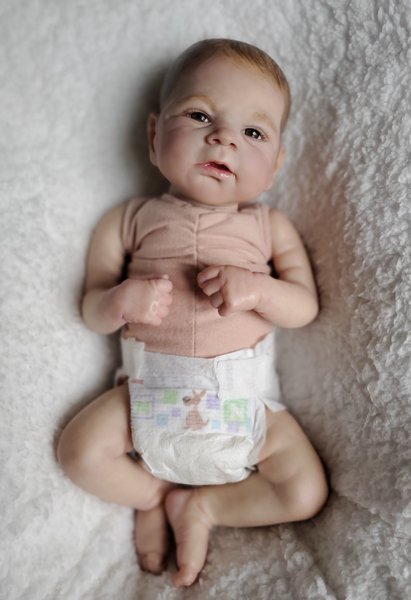 Elijah pre-owned reborn doll by | Charlee's Collections