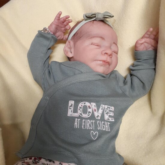Everlee Reborn Baby Doll by Robin Coffin | Stardust Nursery Reborn Dolls