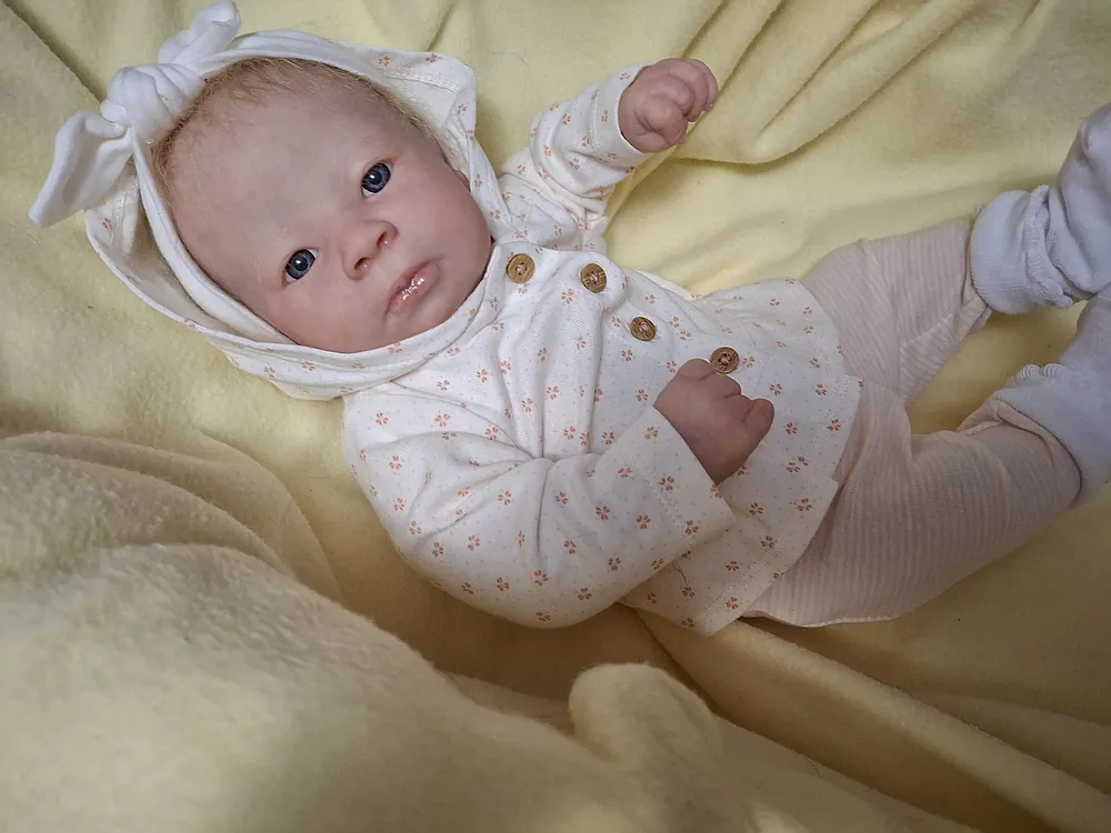 Mary Awake reborn doll by Robin Coffin | Stardust Nursery Reborn Dolls