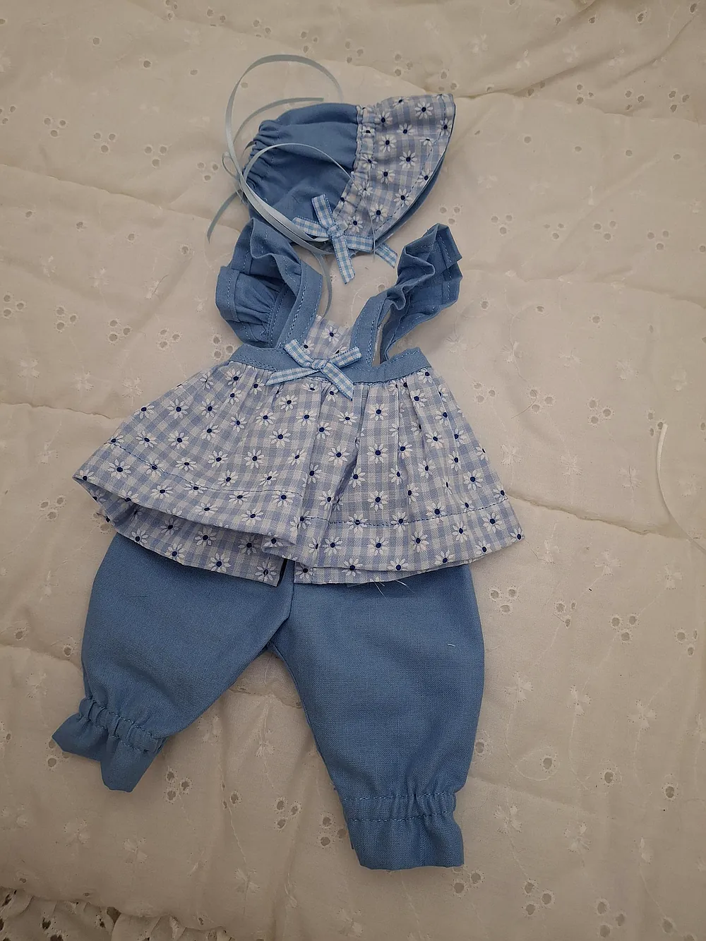 blue Daisy 3pc Outfit by Robin Coffin from Stardust Nursery Reborn ...
