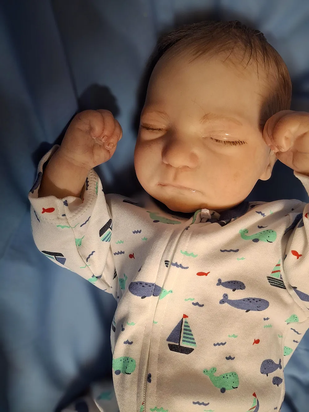 Royan Asleep Reborn Baby Doll by Robin Coffin | Stardust Nursery Reborn ...