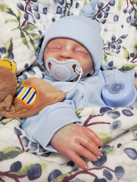 Blue by Janet sullivan of Whales and Pigtails - reborns.com