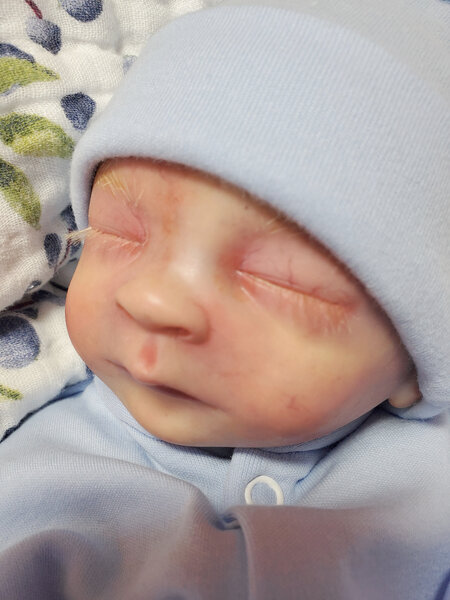 Blue by Janet sullivan of Whales and Pigtails - reborns.com