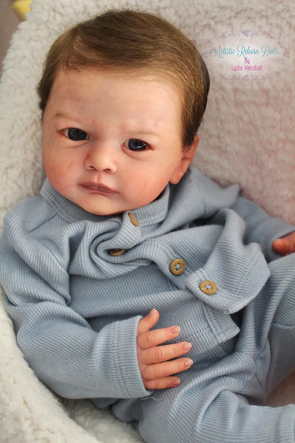 Tony Pre-owned Reborn Baby Doll by Lydia Henshall | Shopping Dolls & Retro