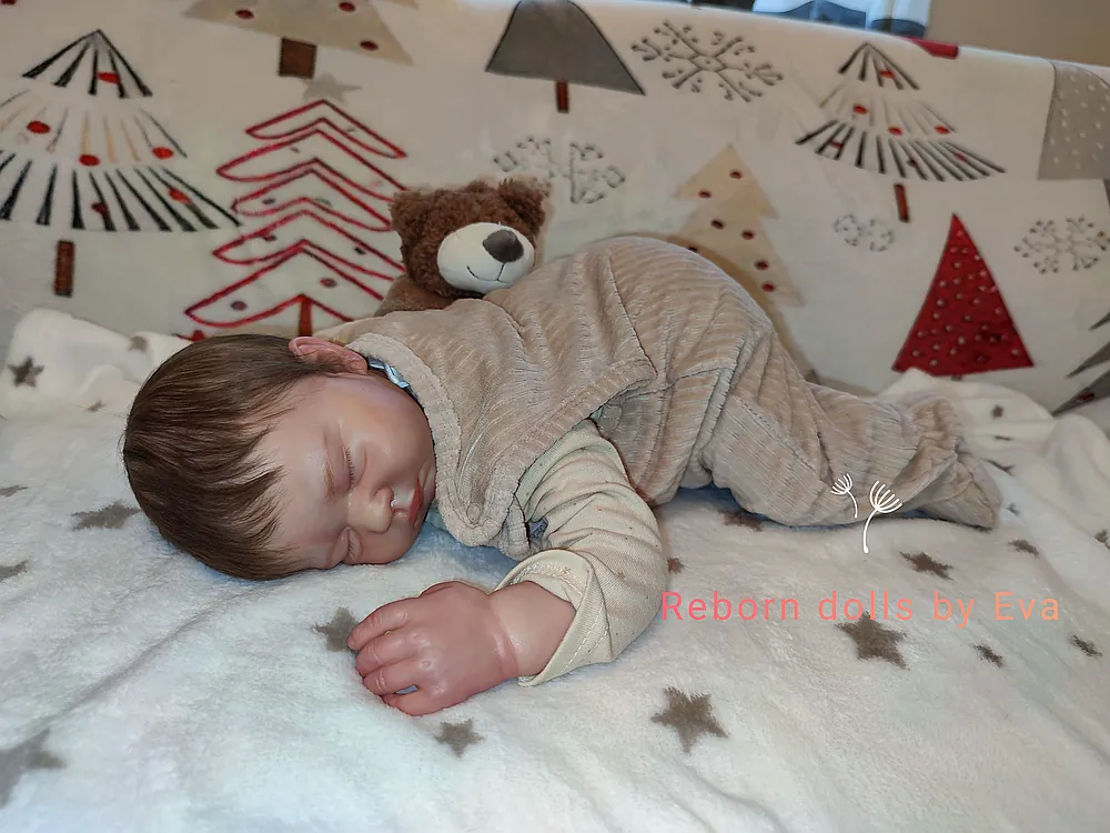 Leandre reborn doll for sale by Eva Pavlovic | Reborn dolls by Eva