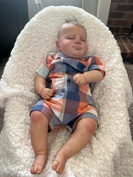 Grumpy Sage by Susie Bradley from Melissa Stamps on Reborns