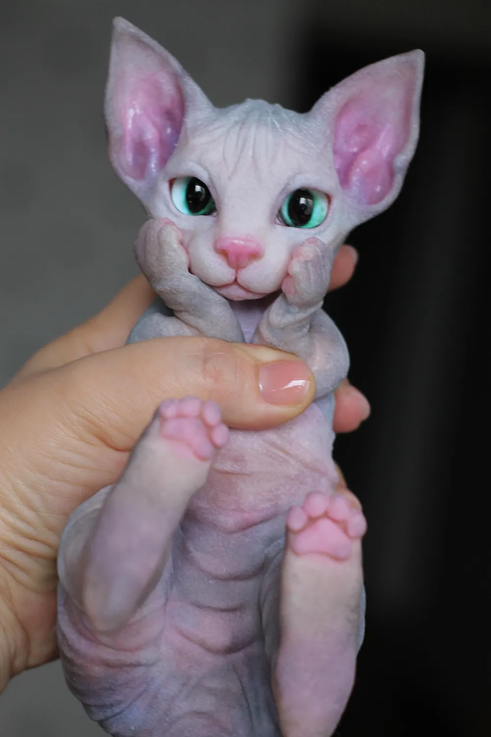 Cat Cosmo by Mila Amanova from Mila on Reborns