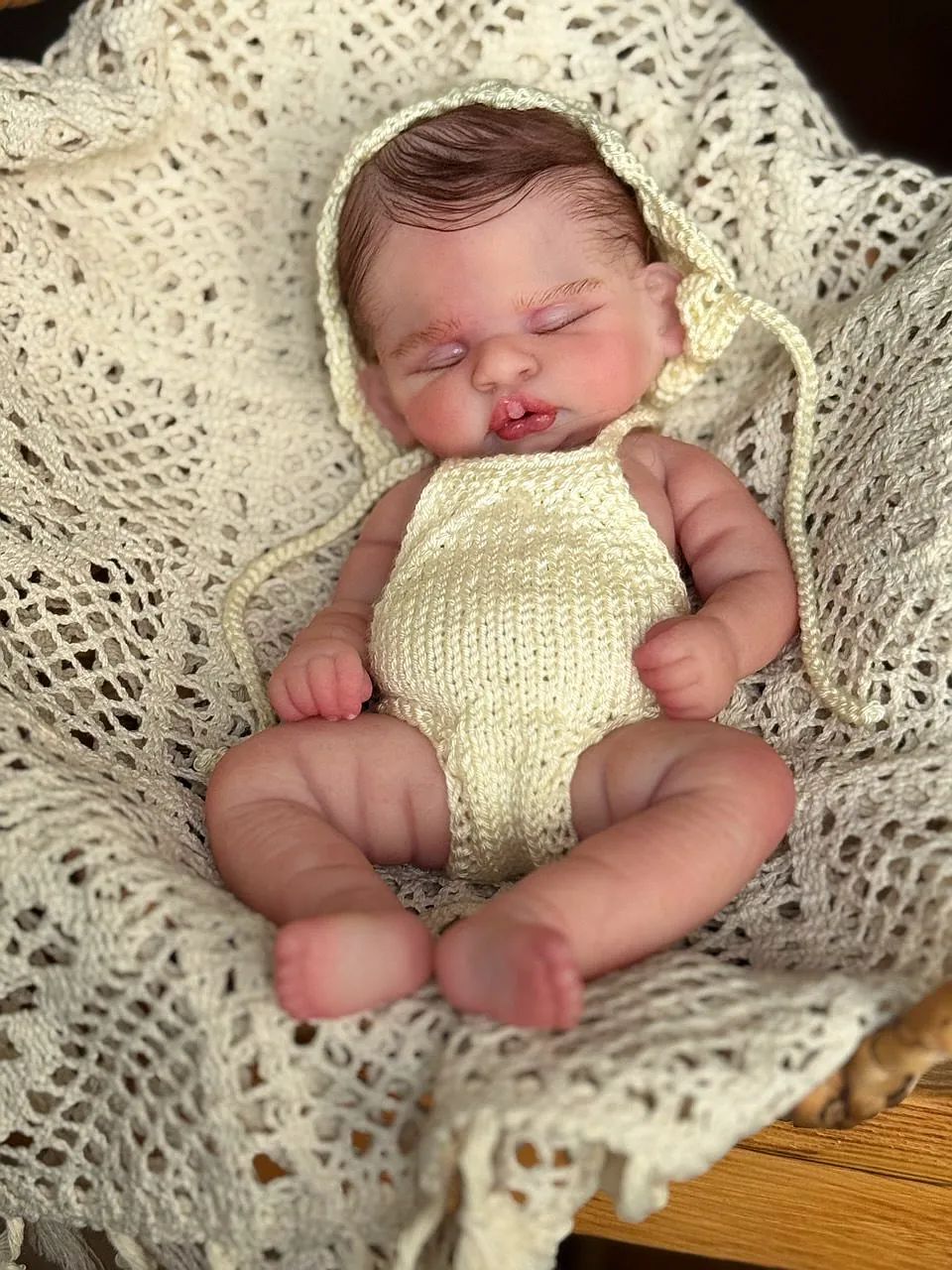 Maya silicone reborn doll for sale by Mila Amanova | Mila
