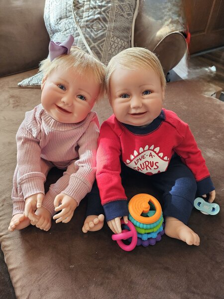 Ad Twins by Ashton Drake from Reborns by Mara on Reborns