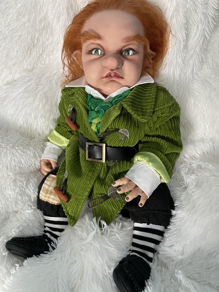 Leprechaun by Kelly Sprague of Dead of Night Creations - reborns.com