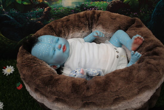 Sleepy Avatar by Joanna Thawley from Freaky Puffalumps on Reborns