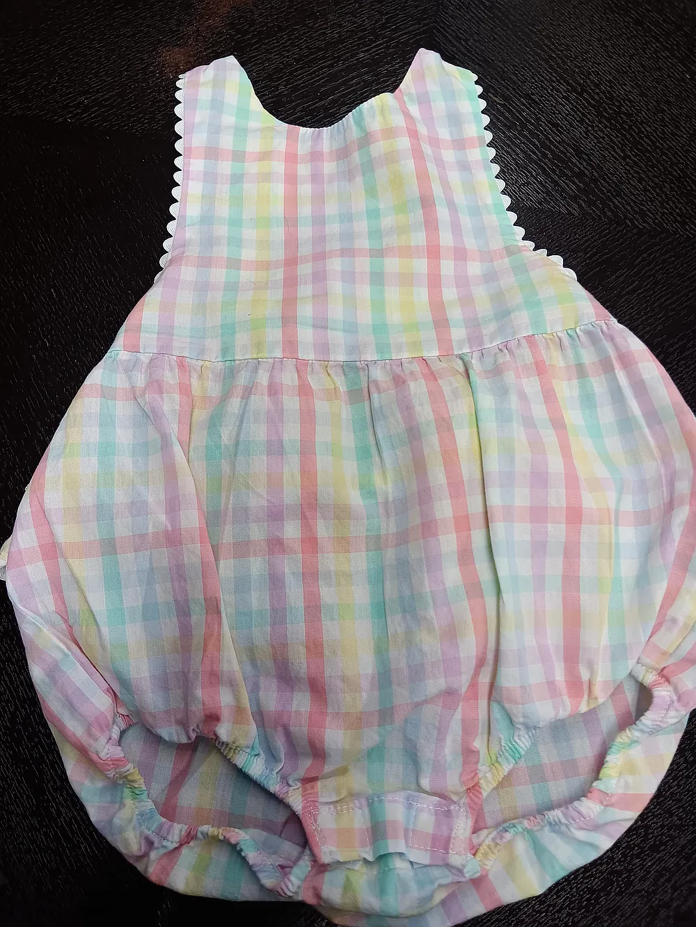 Multicolor Bubble Romper Pre-owned by Marla Watson | Nanas Reborn Nursery