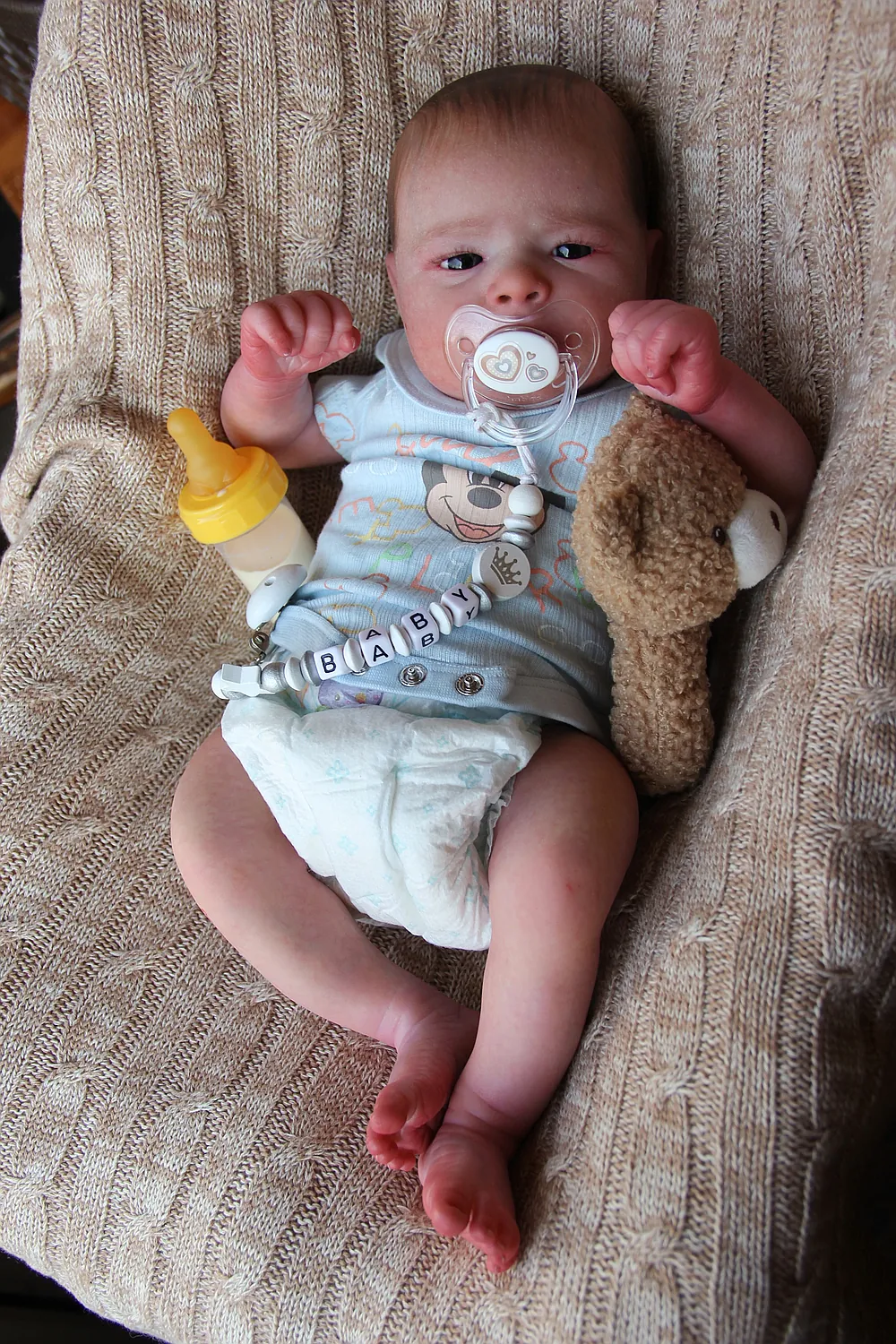Ruby Awake Reborn Baby Doll by Vessela Karloukovska | Snow Angels Nursery